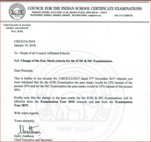 CISCE Council Changed ICSE and ISC Passing Marks Criteria 2023 - Admissions