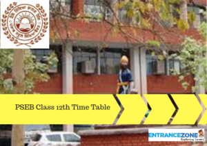 PSEB Class 12th Time Table 2025: Punjab 12th Date Sheet PDF - pseb.ac ...