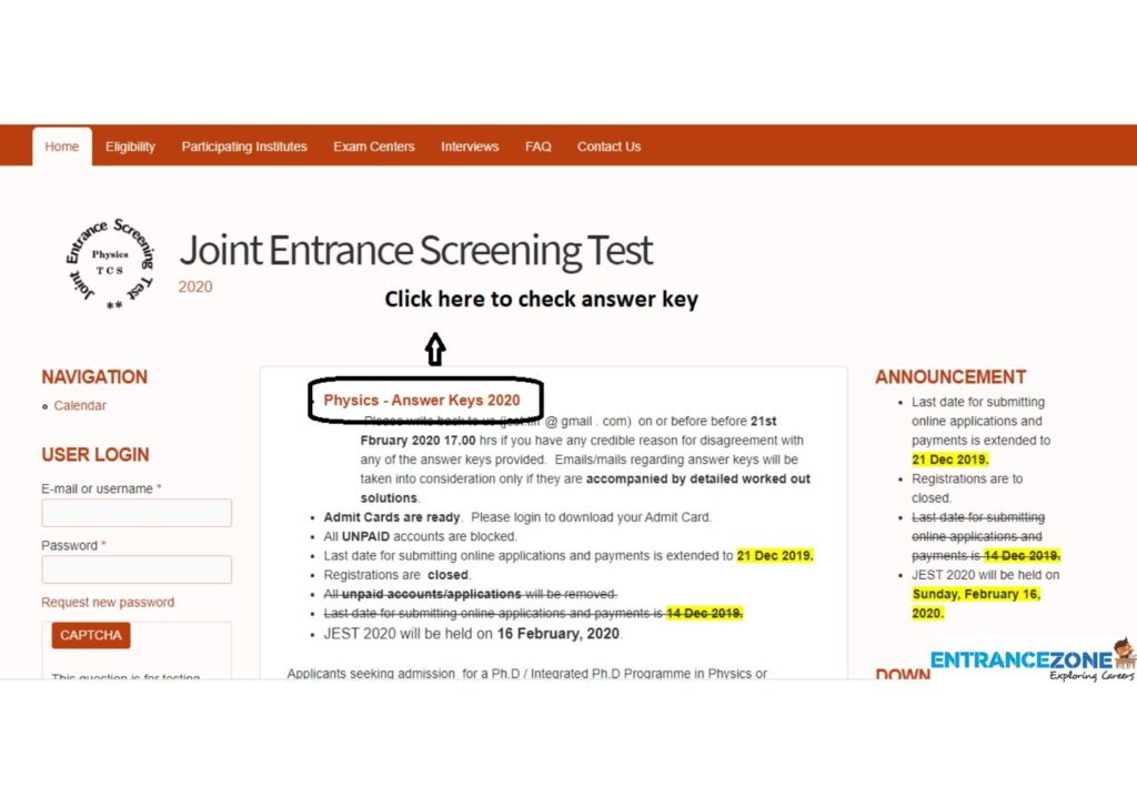 JEST 2024: Application Form, Eligibility, Exam Pattern - Admissions