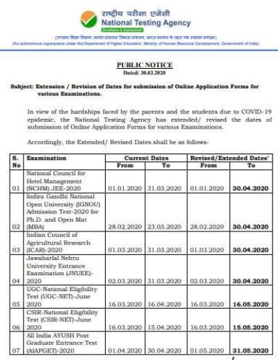 IGNOU MBA Entrance Test 2020: Application Date (Till 30 April) - Admissions