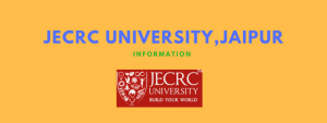 JECRC University Jaipur - Admission Exam, Courses | Jaipur