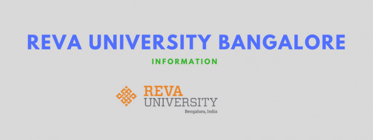 Reva University 2020 - Admission, Application, Courses, Entrance
