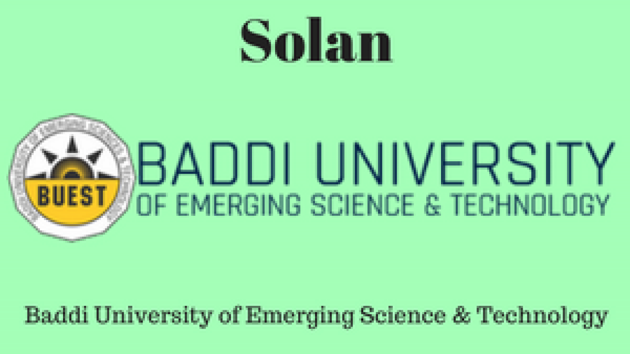 Baddi Univ Logo
