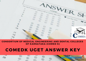 COMEDK UGET 2020 Answer Key: Question & Solutions
