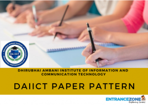 DAIICT 2020 Paper Pattern: Dhirubhai Ambani Institute Exam pattern