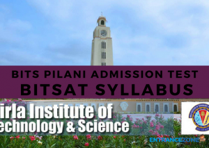 BITSAT 2021 Syllabus PDF & Sample Paper: BITS Pilani Practice Paper