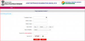 How to recover the Jee Main 2022 Roll Number? Forgot Application No.