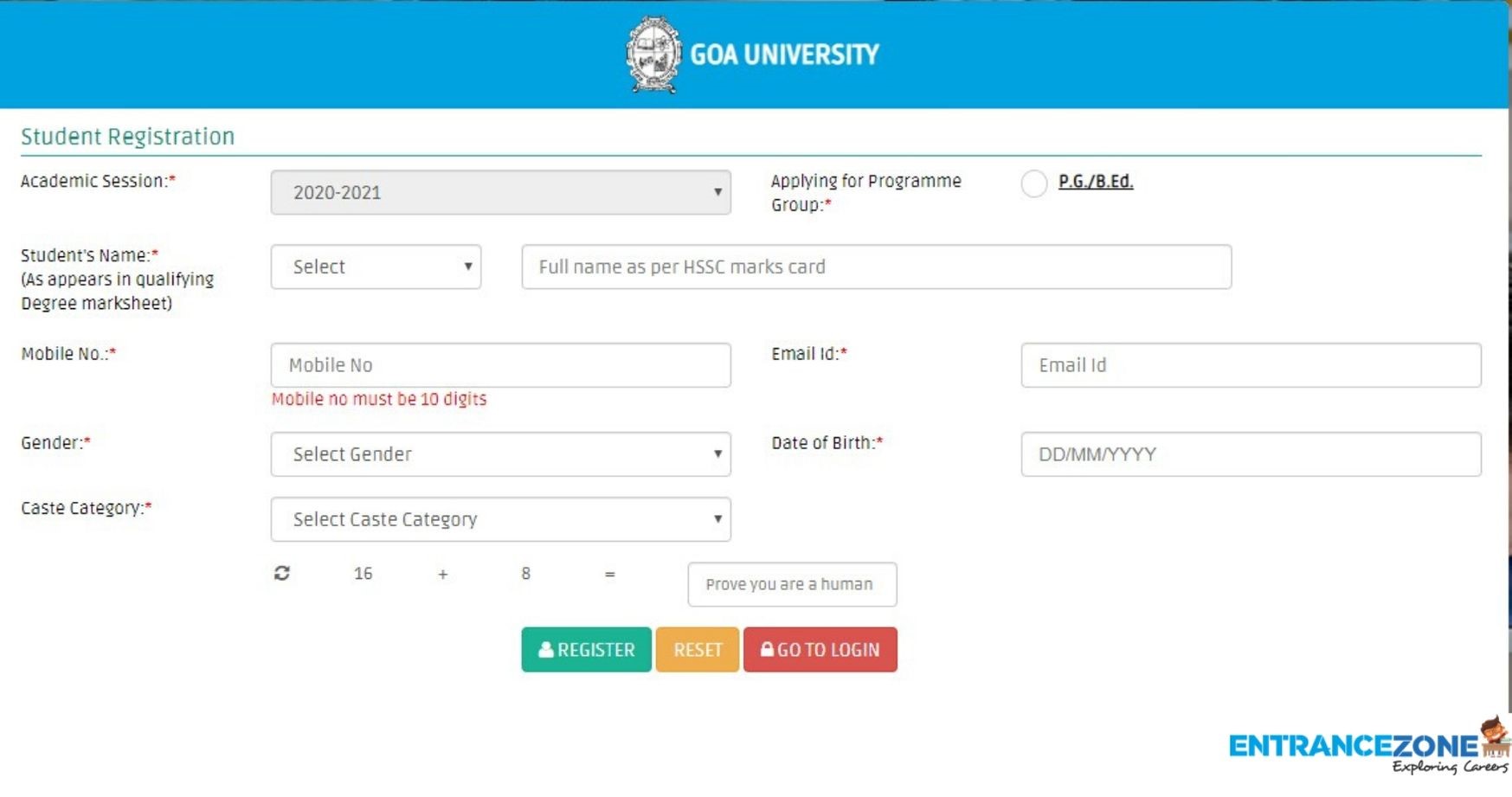 GU ART PG 2020 Application Form - Important dates(Gone), How to Apply ...